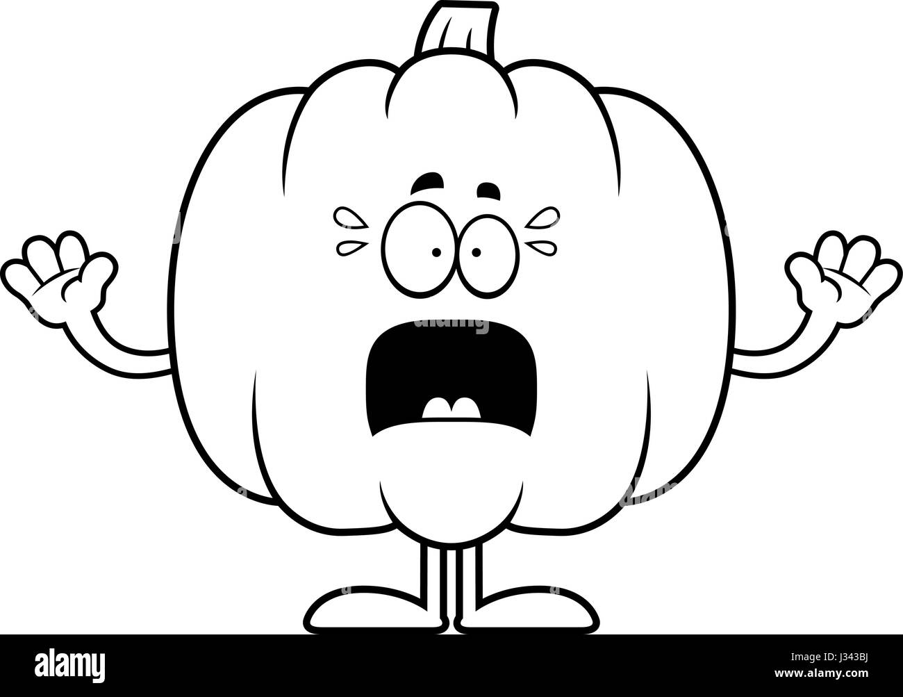 Scared pumpkin hi-res stock photography and images - Alamy