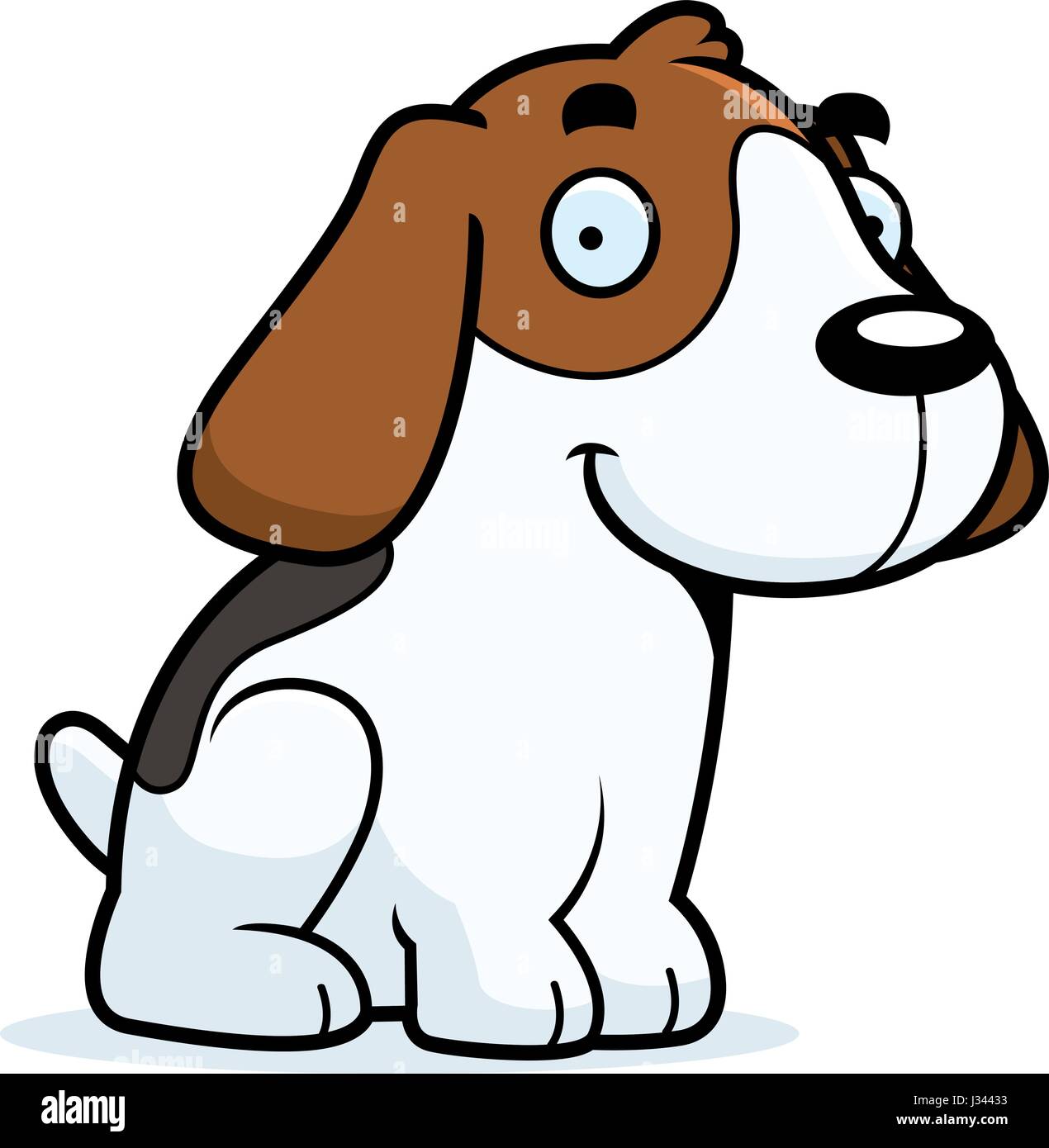 Beagle cartoon Stock Vector Images - Alamy
