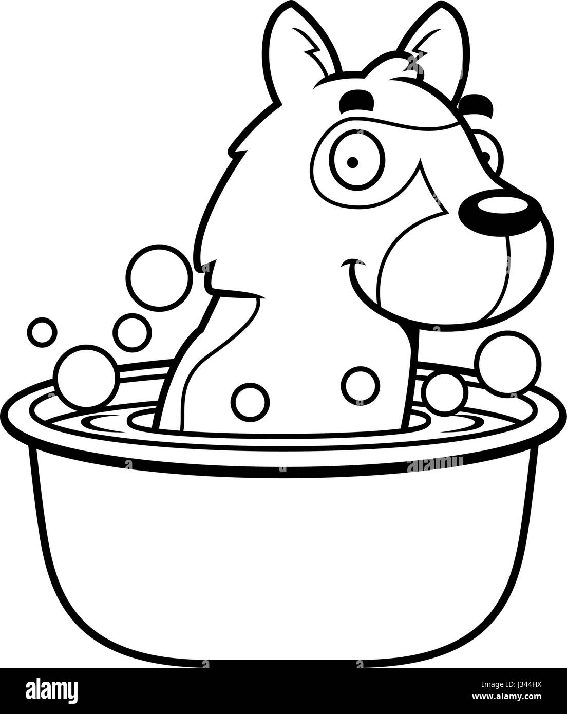 Bathtub bubbles illustration vector Black and White Stock Photos ...