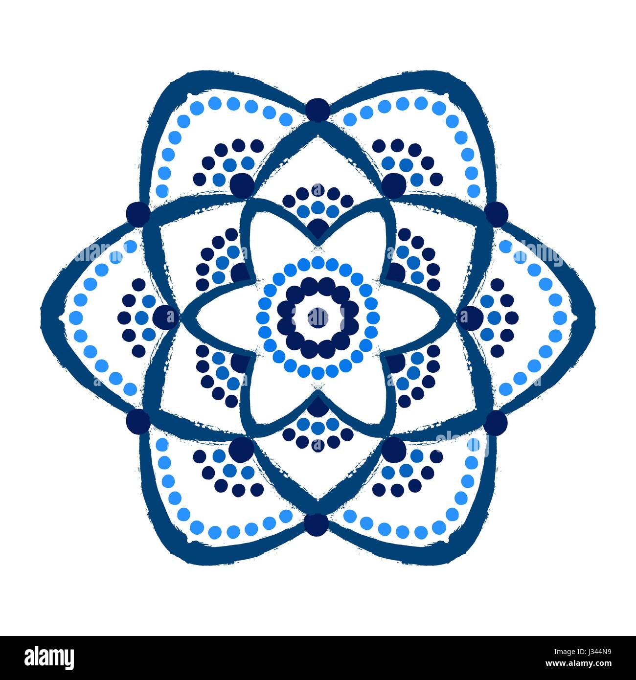 Blue and orange logo Cut Out Stock Images & Pictures - Alamy