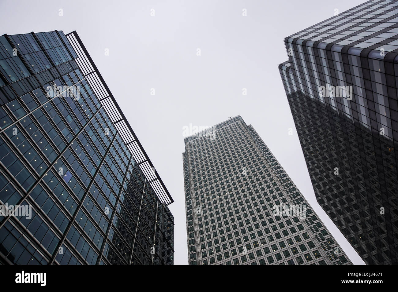 Office building window close up with reflection background Stock Photo ...