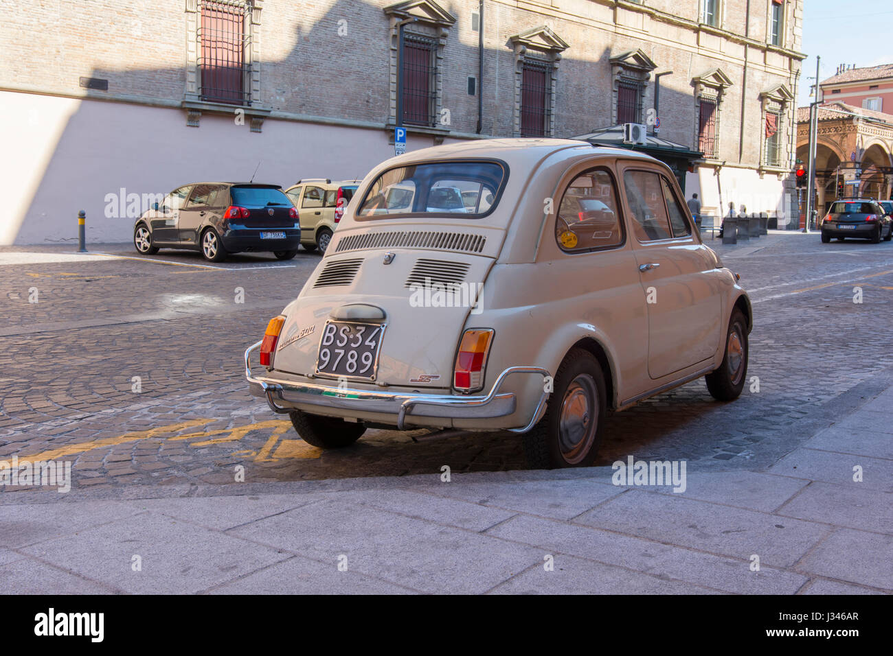 Vintage fiat 500 city car hi-res stock photography and images - Alamy