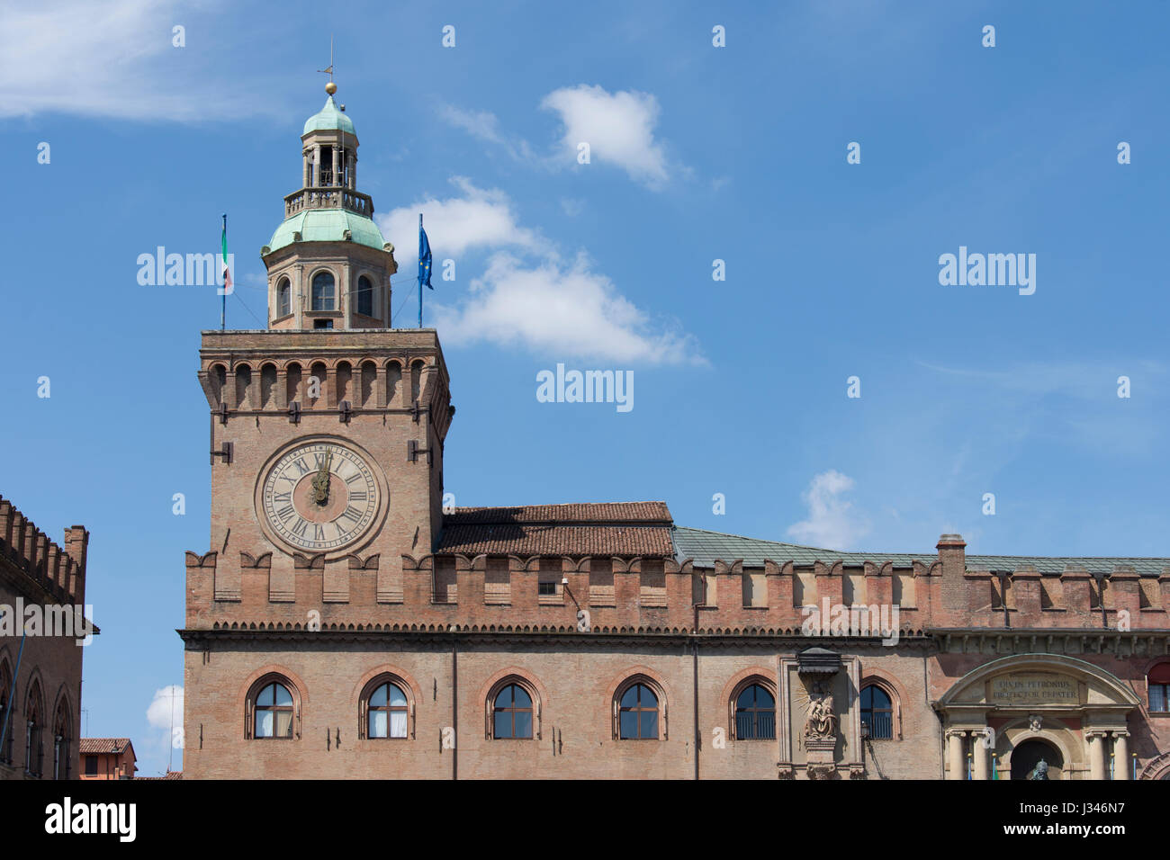 Medieval bologna background hi-res stock photography and images - Alamy