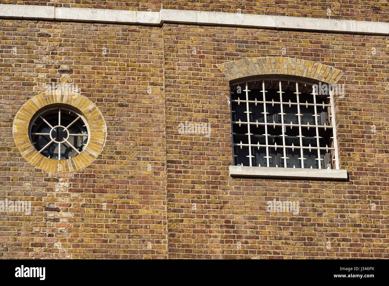 detail of old brick building in England Stock Photo - Alamy