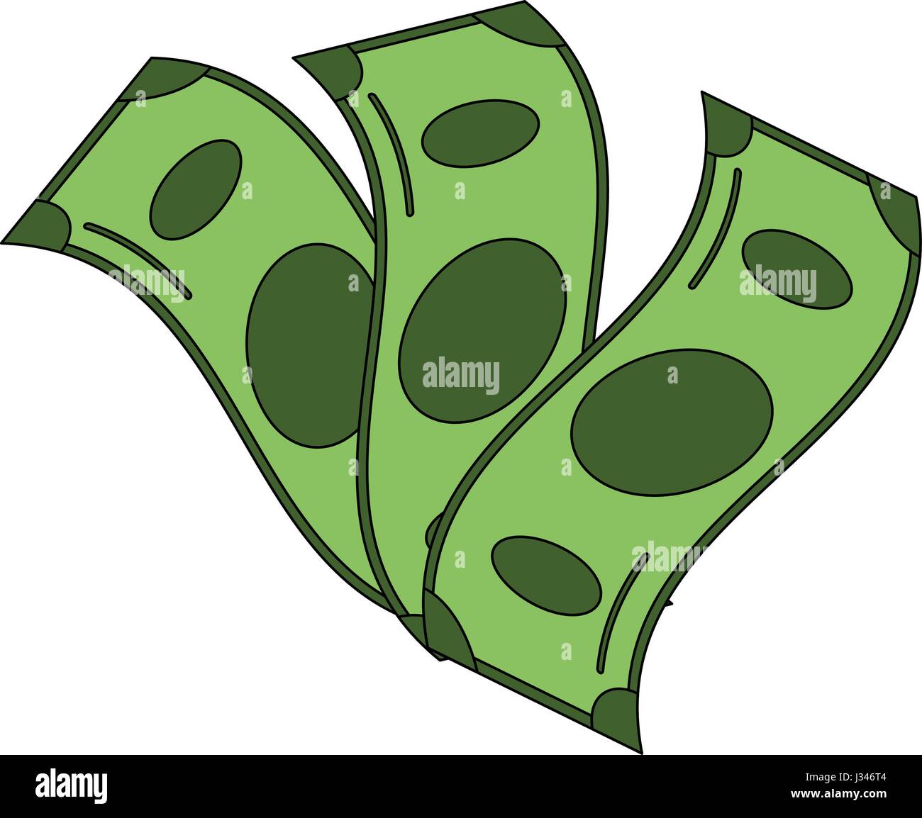 color image cartoon set collection bills Stock Vector Image & Art - Alamy