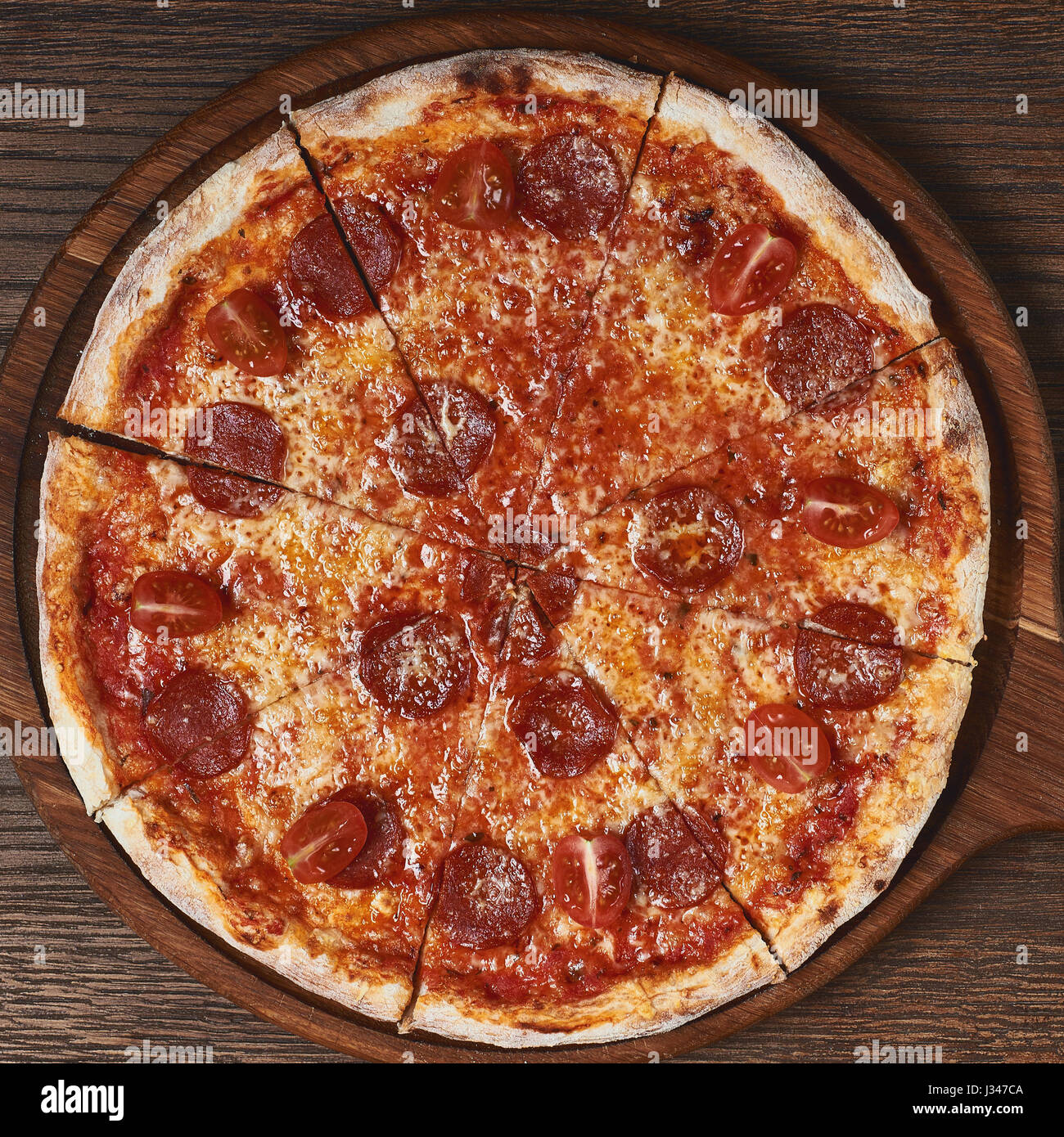 Pizza Slice Top View High Resolution Stock Photography and Images - Alamy