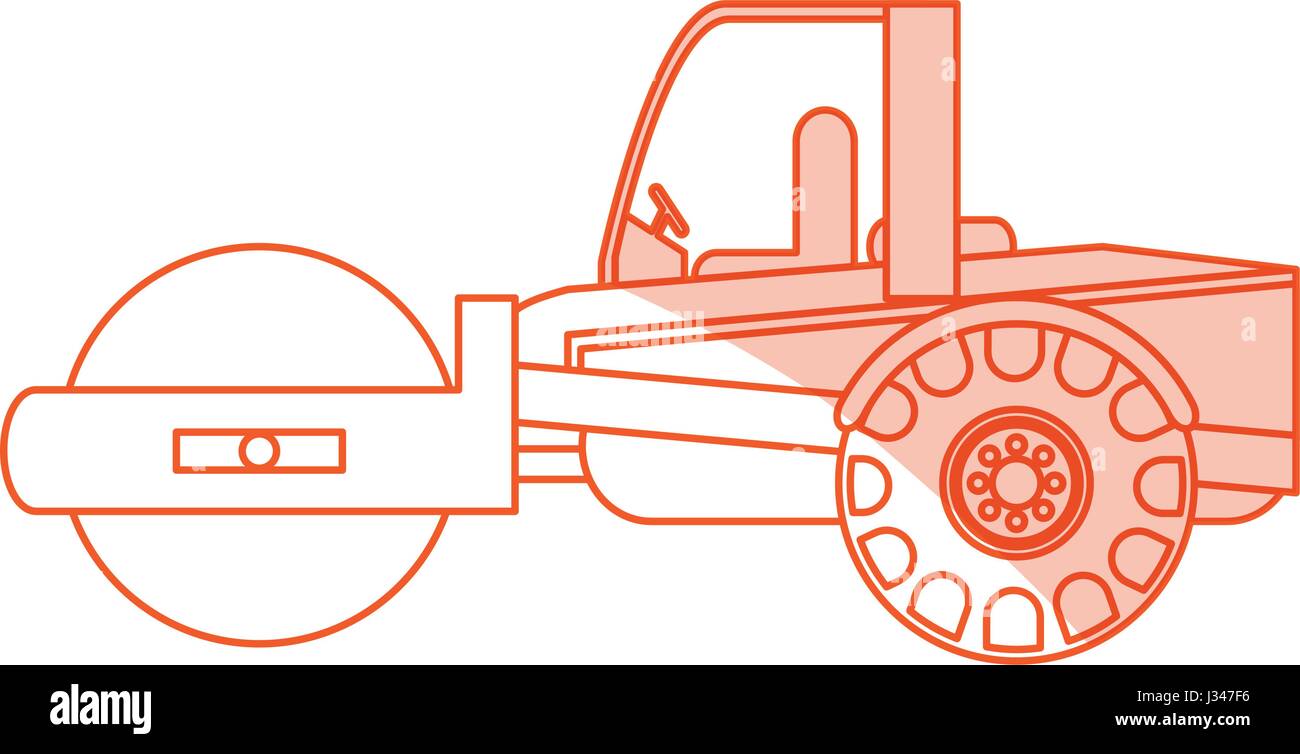 Steamroller; cartoon hi-res stock photography and images - Alamy