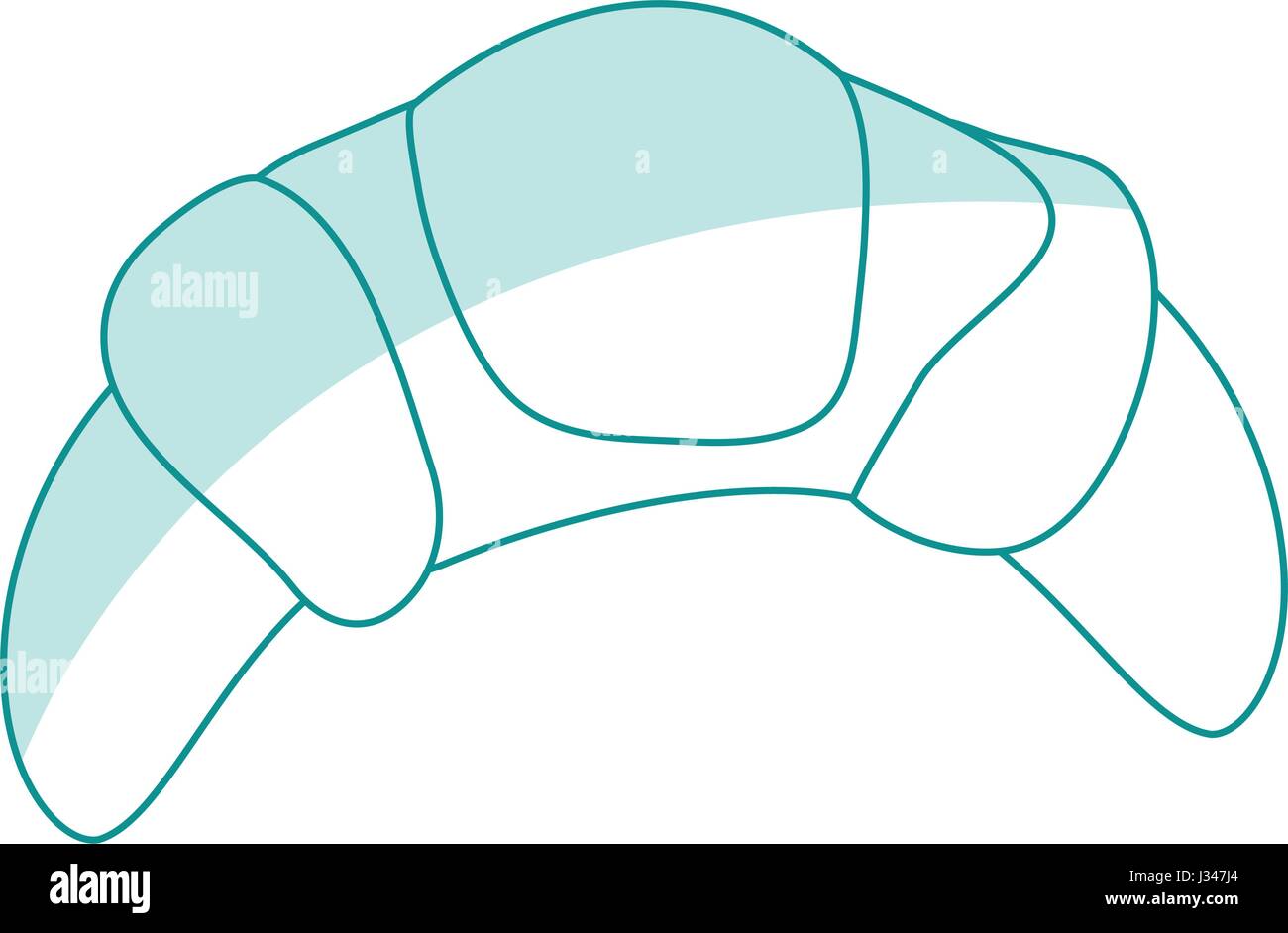 Blue silhouette shading cartoon hi-res stock photography and images - Alamy