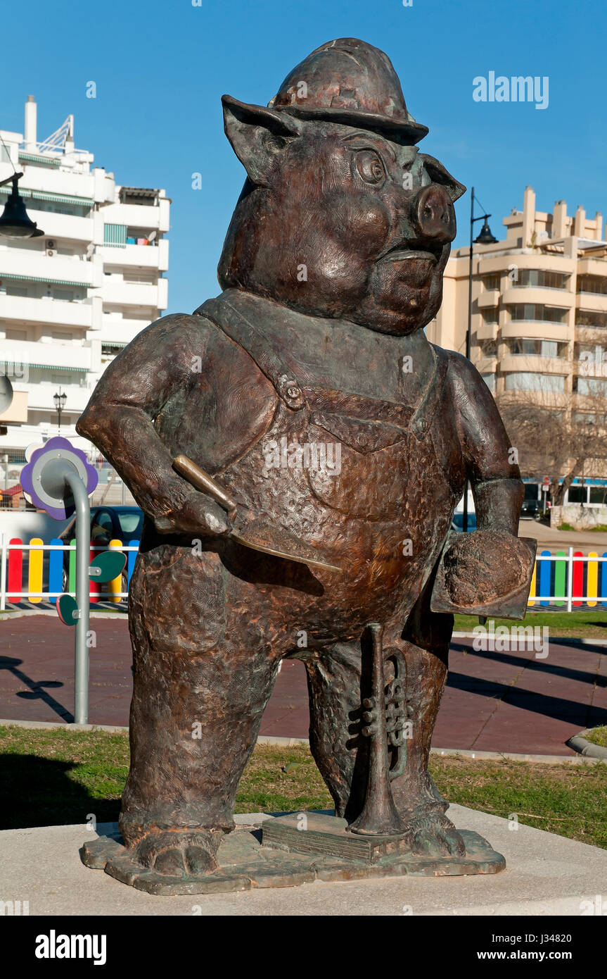 Pig sculpture statue hi-res stock photography and images - Alamy