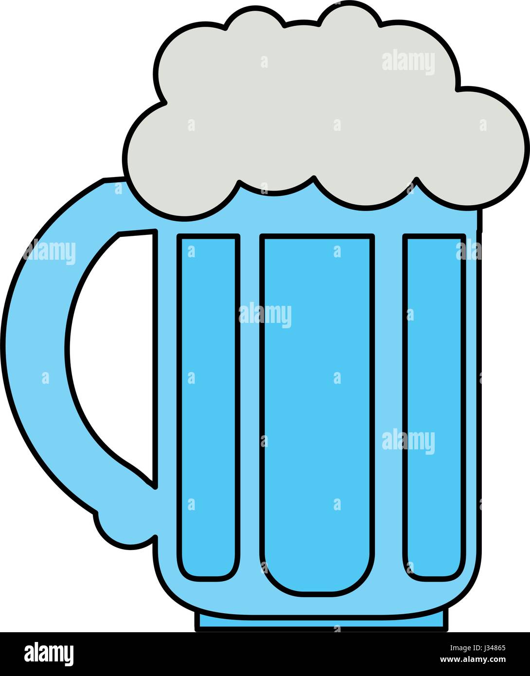 Foamy beer jar High Resolution Stock Photography and Images - Alamy