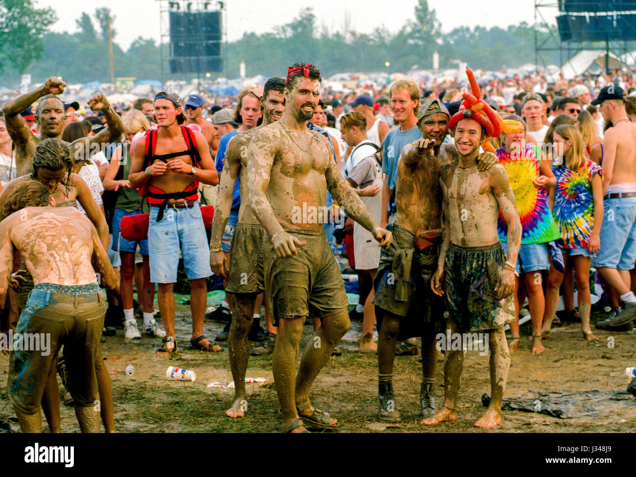 Mud music concert 1994 hi-res stock photography and images - Alamy