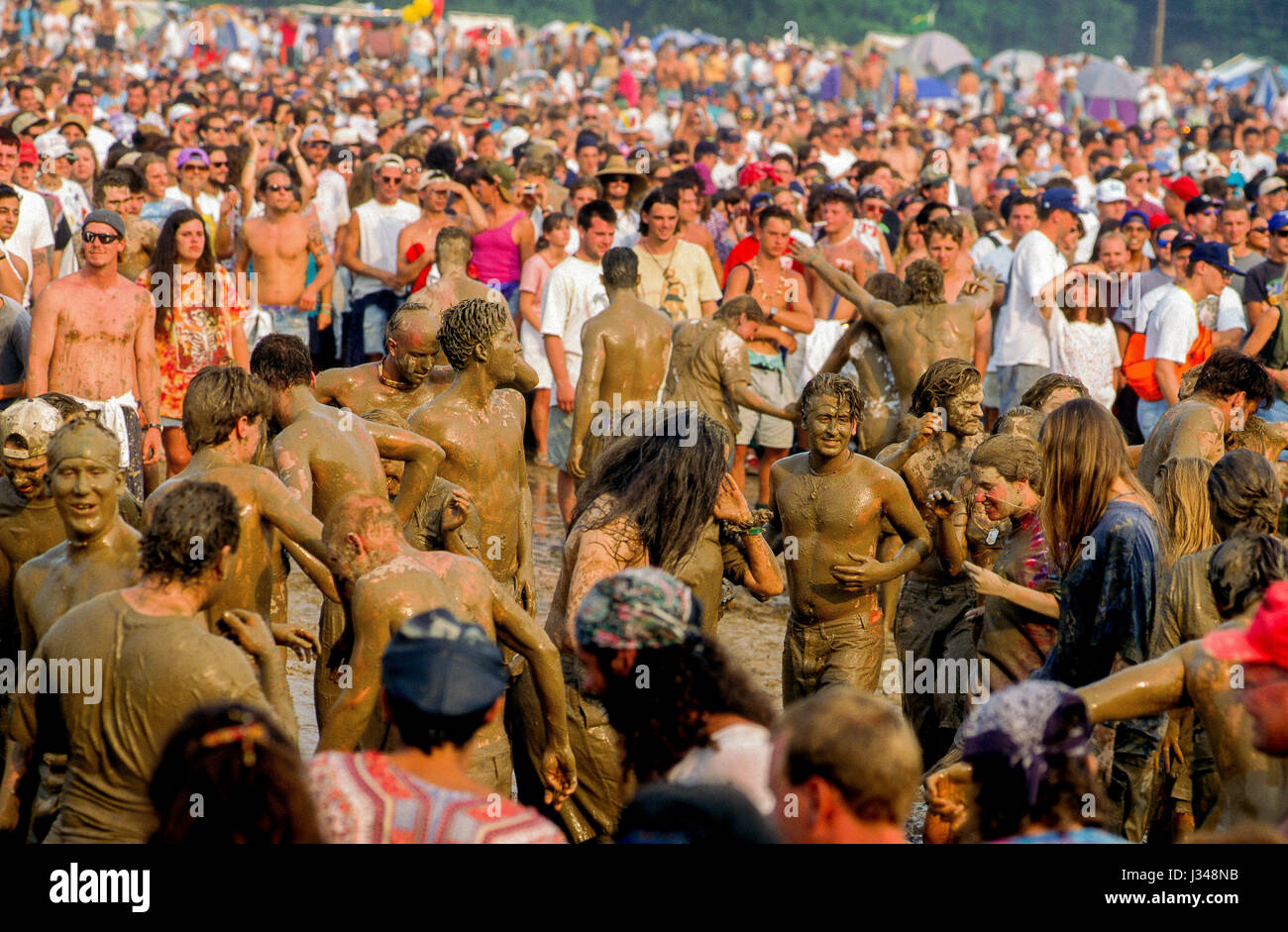 Mud music concert 1994 hi-res stock photography and images - Alamy