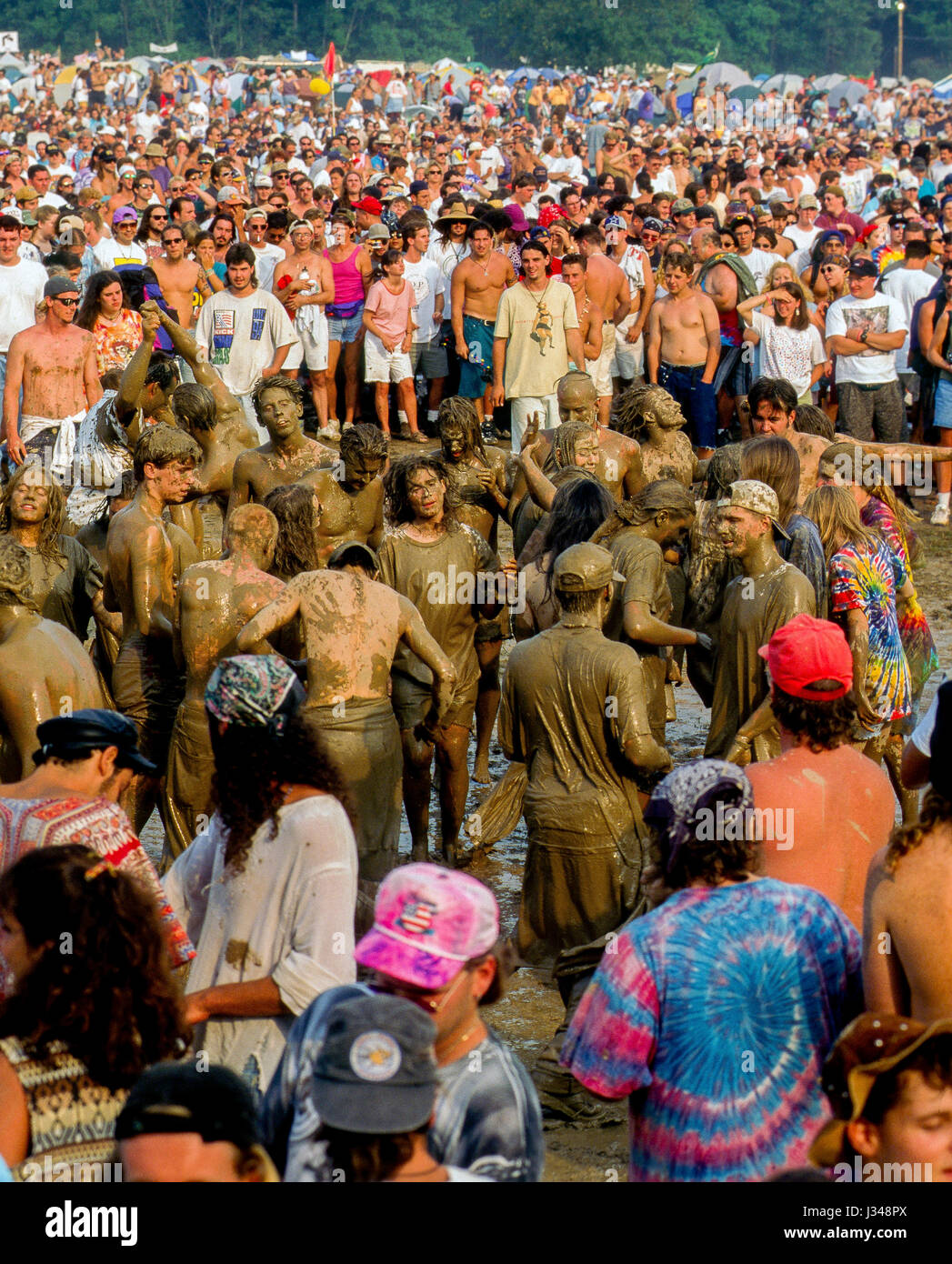 Woodstock festival mud hi-res stock photography and images - Alamy