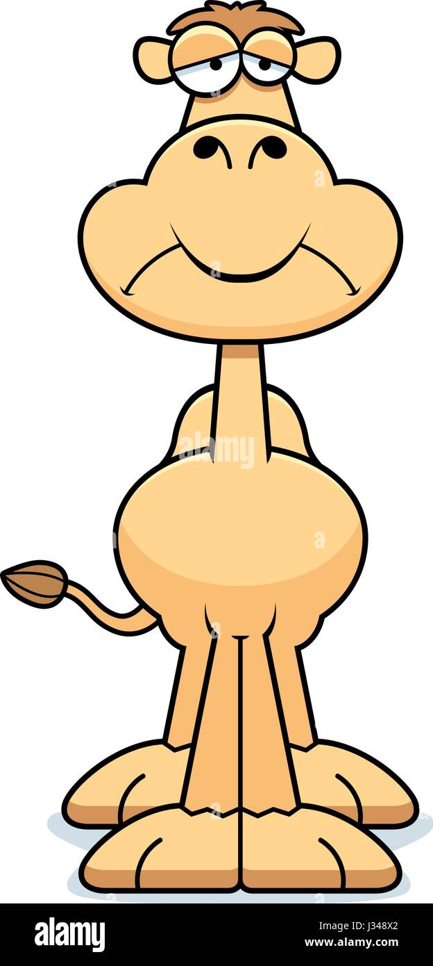 A cartoon illustration of a camel looking sad Stock Vector Image & Art ...