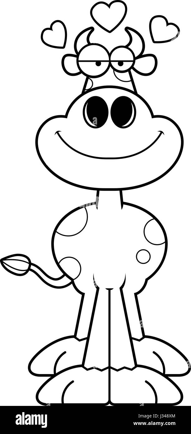 Cow in love Black and White Stock Photos & Images - Alamy