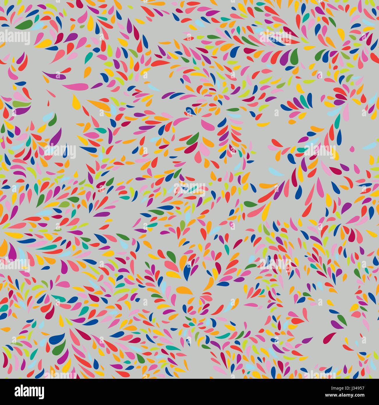 Abstract floral spot pattern Multicolor holiday seamless texture. Swirl ...