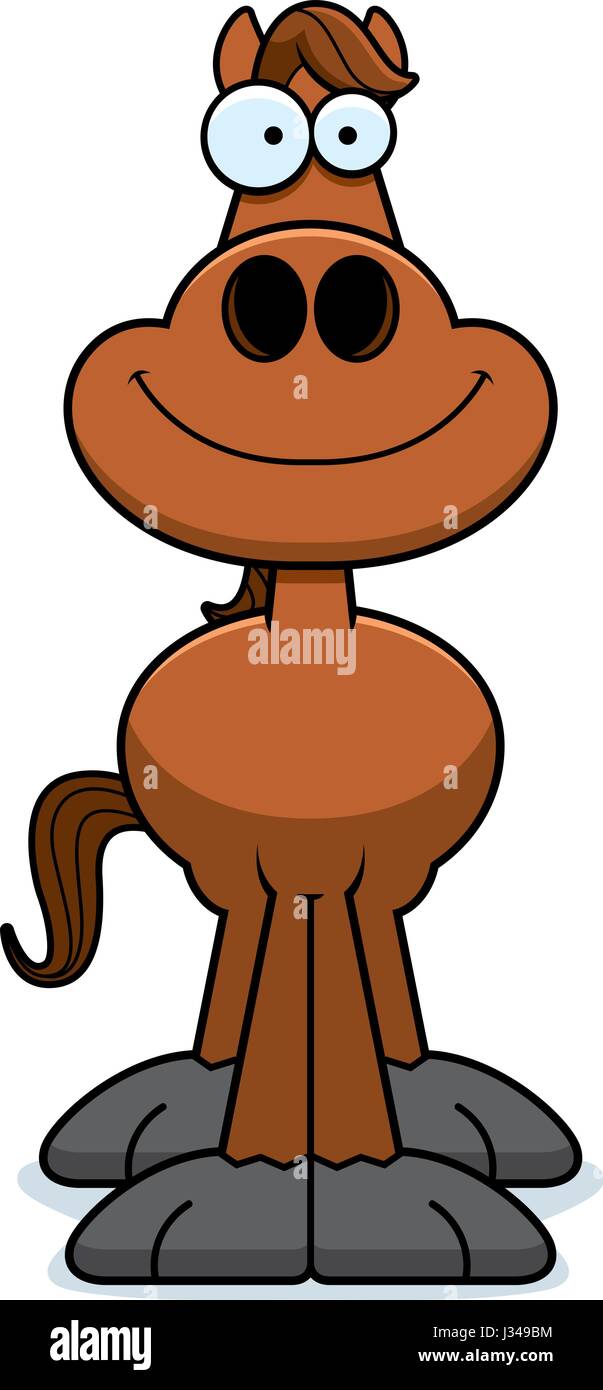 Smiling horse Stock Vector Images - Alamy