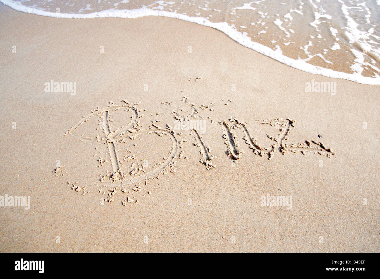 sings on beach Stock Photo - Alamy