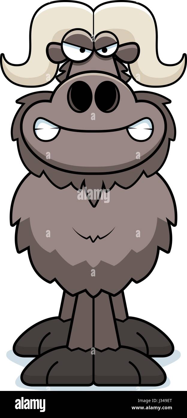 A cartoon illustration of an ox looking angry Stock Vector Image & Art ...