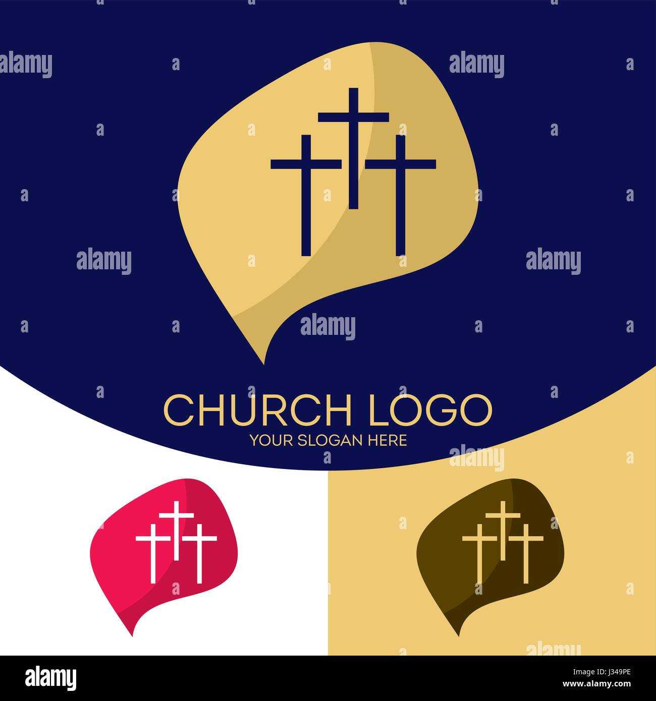 All holy communion three crosses hi-res stock photography and images ...