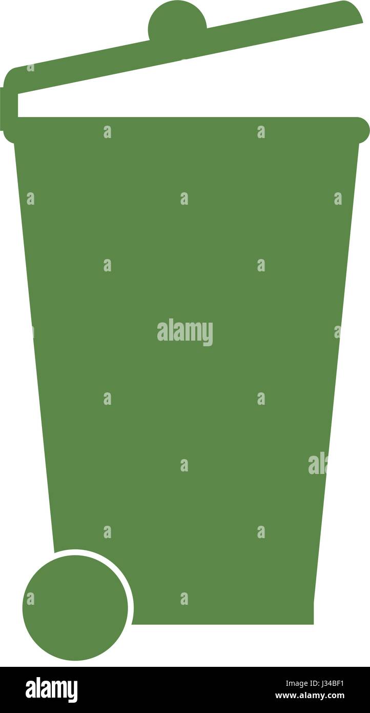 Garbage bin icon Stock Vector Image & Art - Alamy
