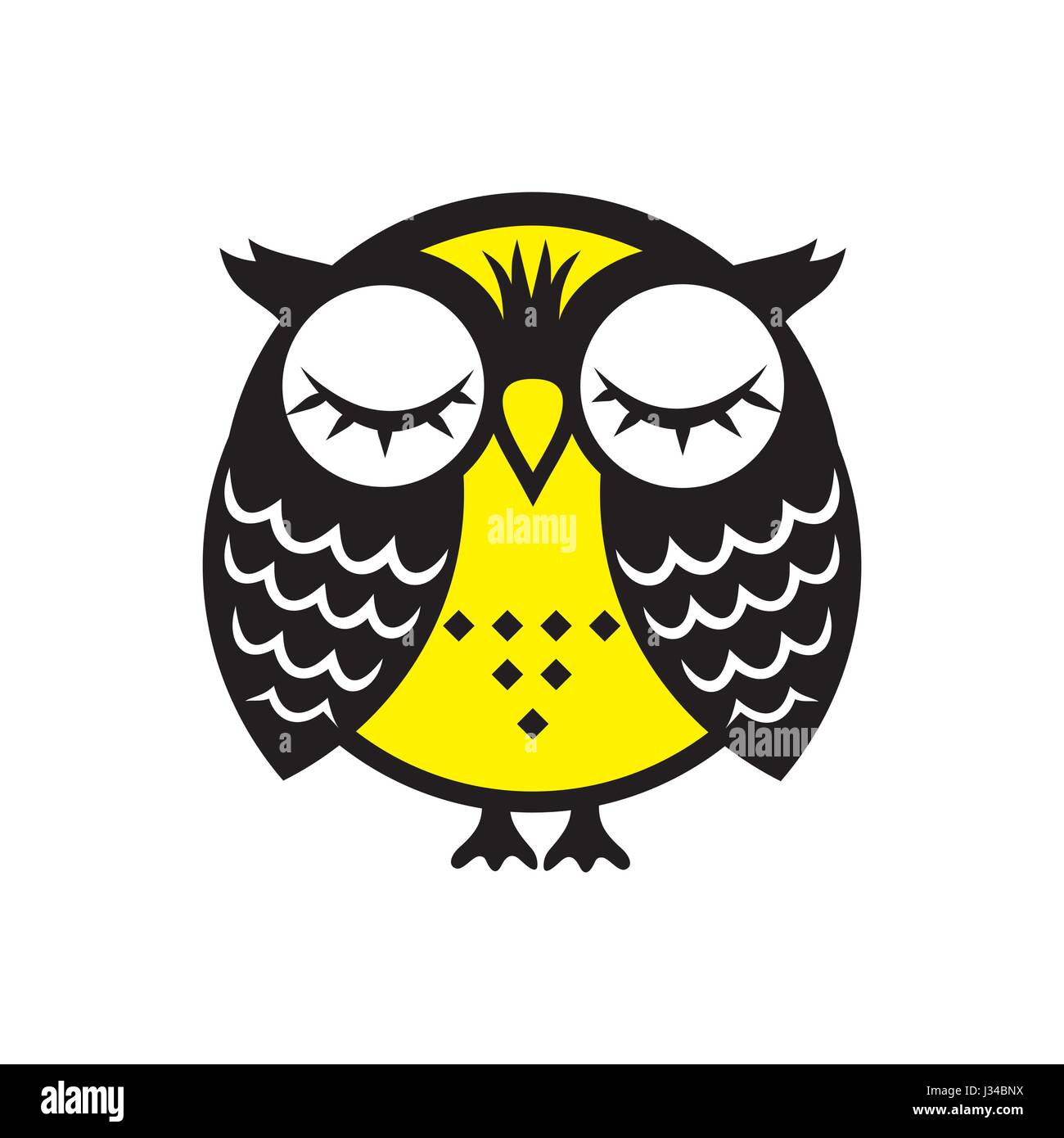 Happy owl hi-res stock photography and images - Alamy