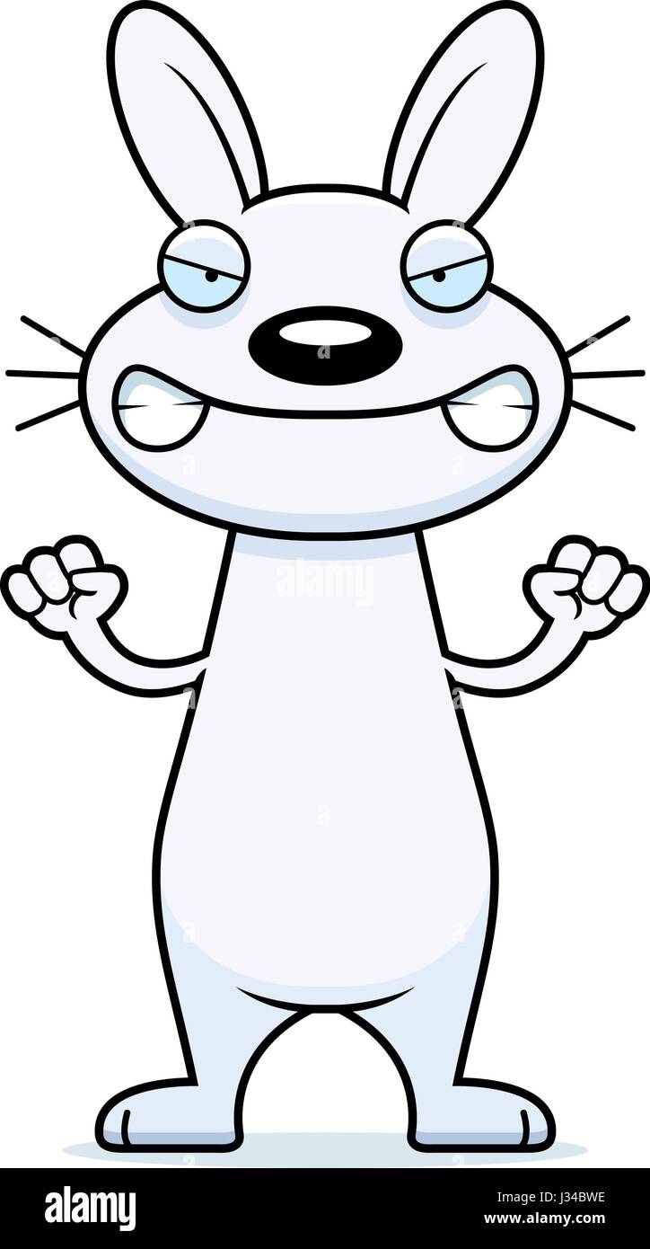 Cartoon illustration angry rabbit bunny hi-res stock photography and ...