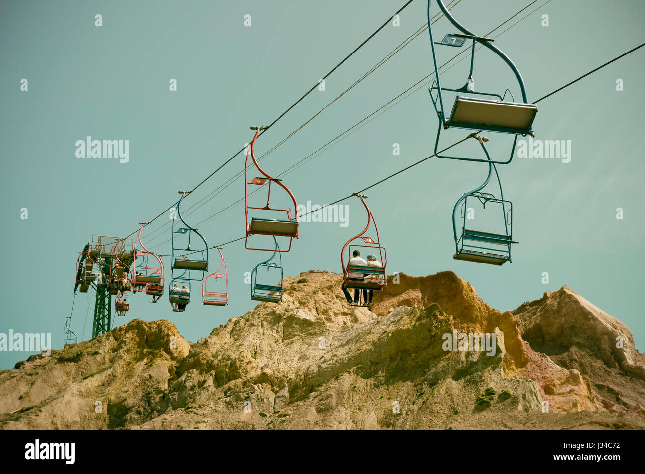 Cable car cliffs hi-res stock photography and images - Alamy