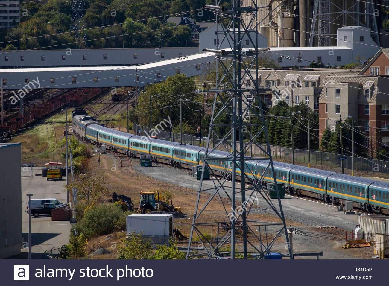 Via Rail Canada The Canadian Stock Photos & Via Rail Canada The ...