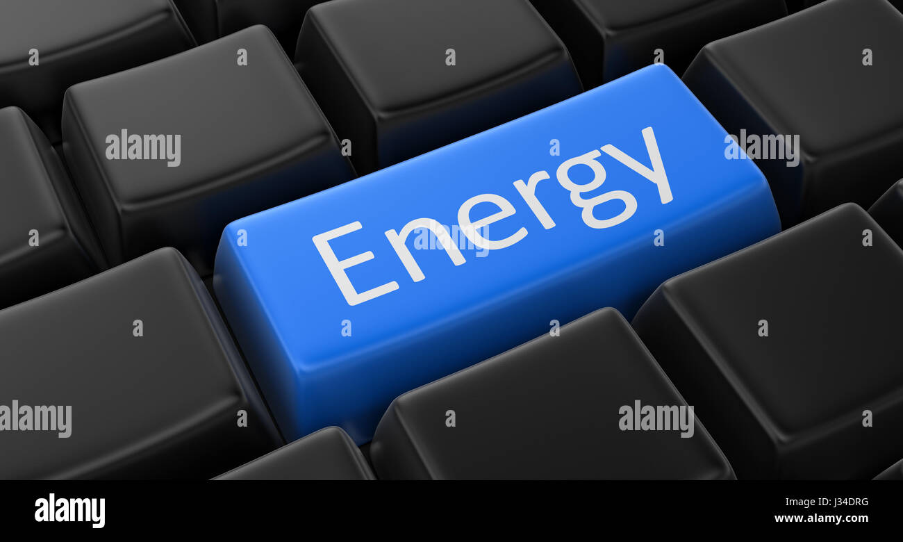 Energy key concept Stock Photo - Alamy