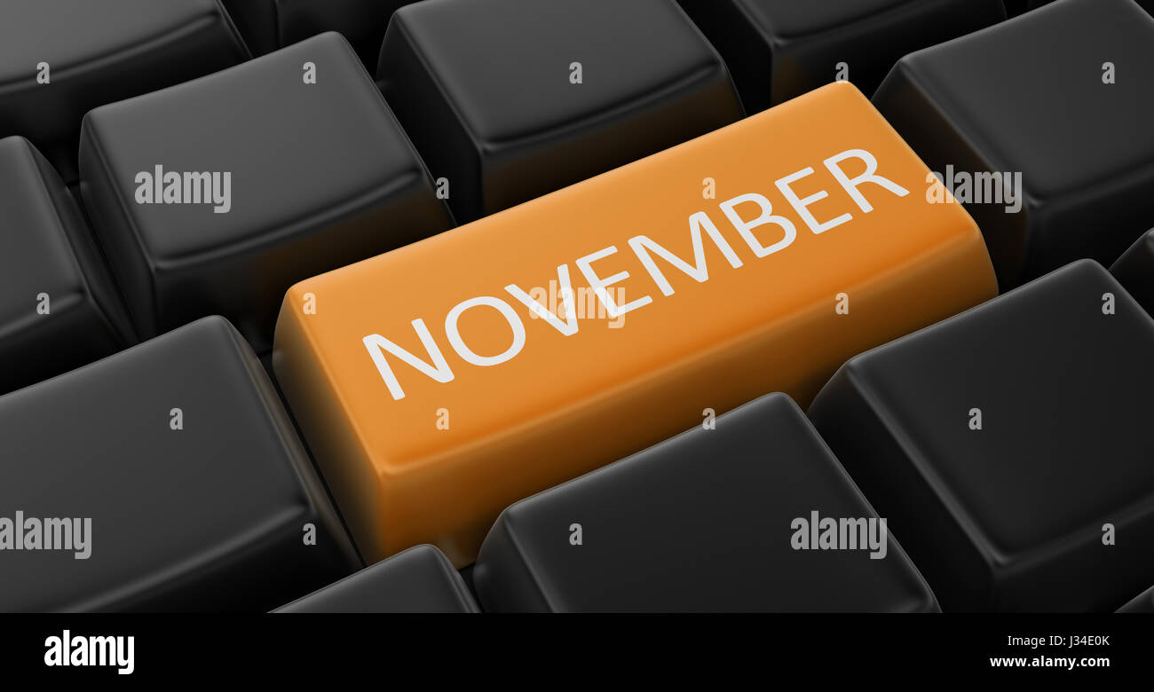 November key concept Stock Photo - Alamy