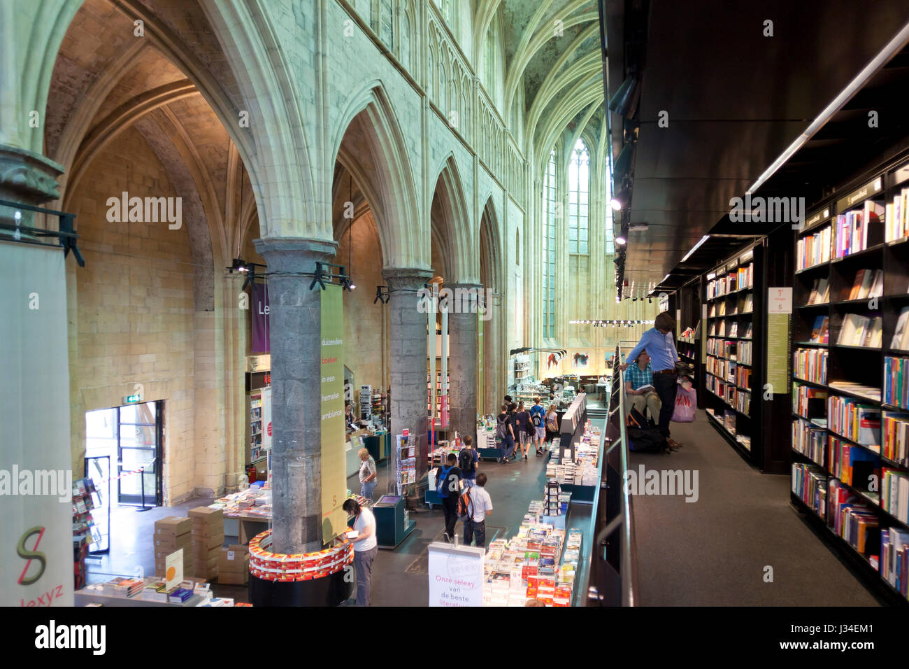 Netherlands, Maastricht, Selexyz Dominicanen Bookstore inside the ...