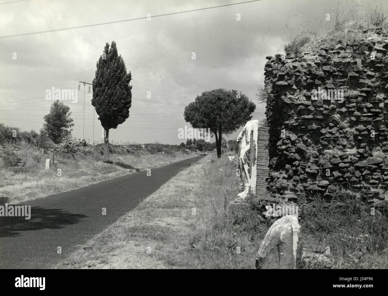 Via Appia Antica, Rome, Italy Stock Photo - Alamy