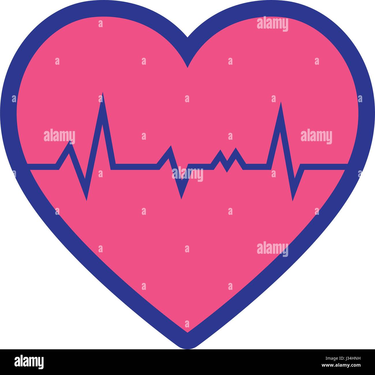 cardio heart icon Stock Vector Image & Art - Alamy