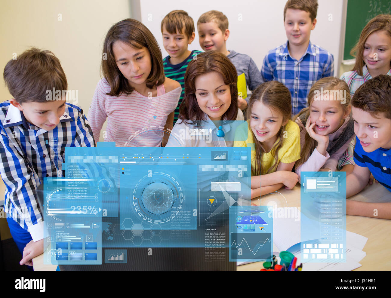 Monitor primary school hi-res stock photography and images - Alamy