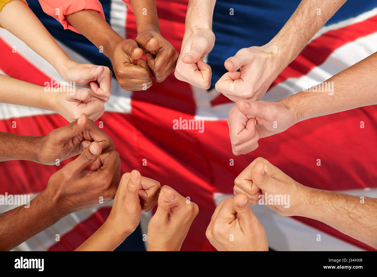 hands of international people showing thumbs up Stock Photo - Alamy