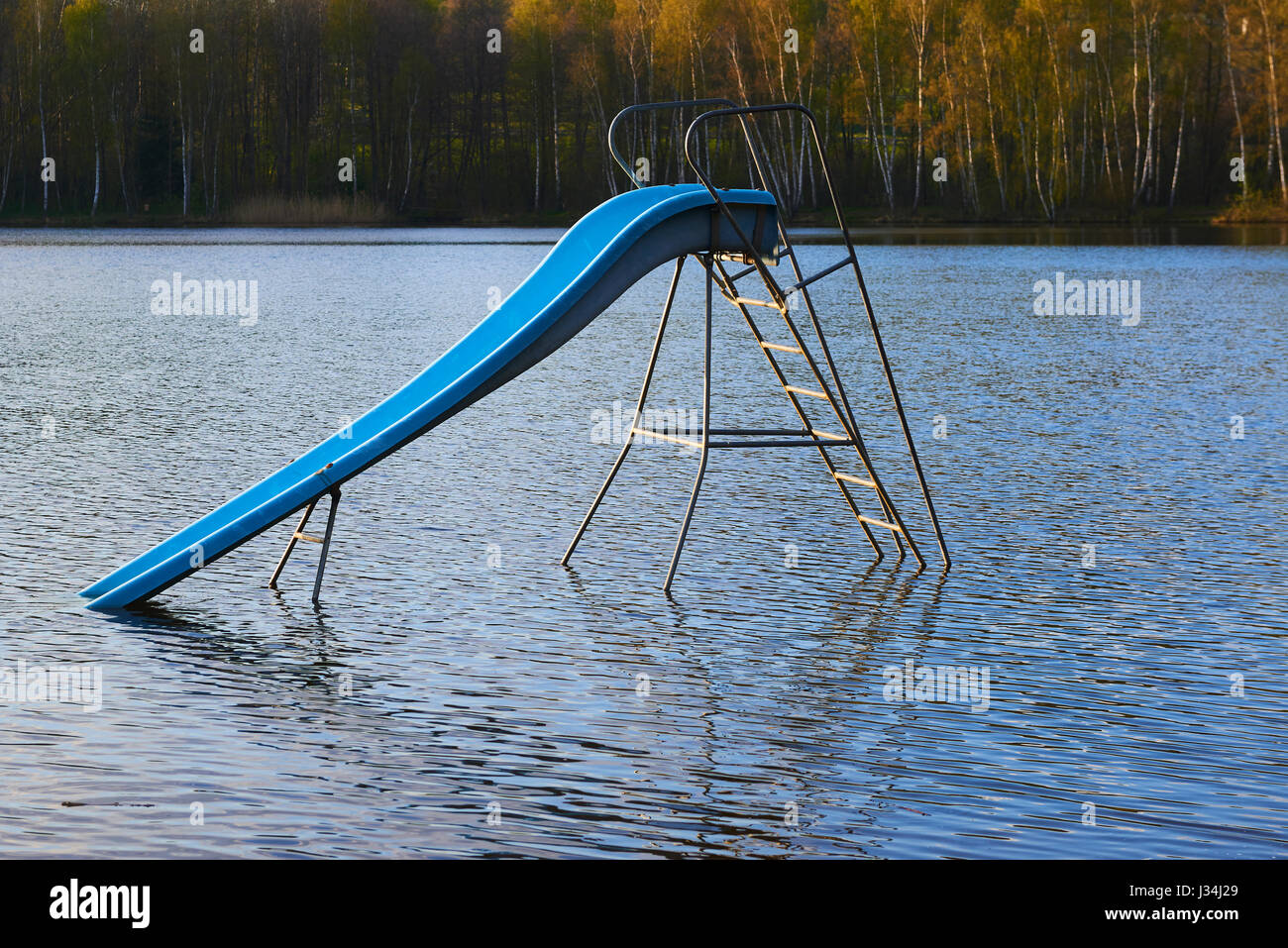Toboggan water slide hi-res stock photography and images - Alamy