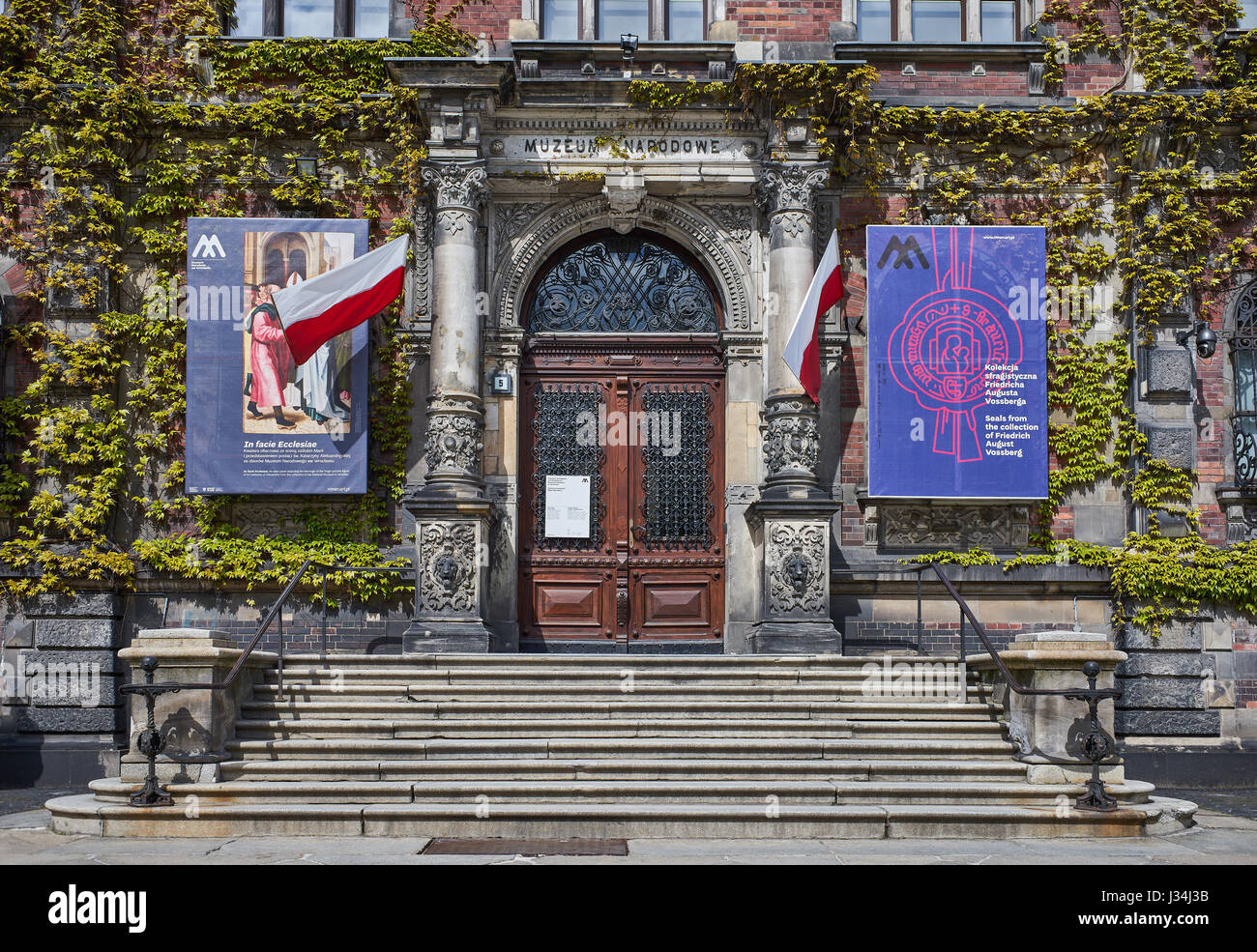 Main entrance national museum wroclaw hi-res stock photography and ...