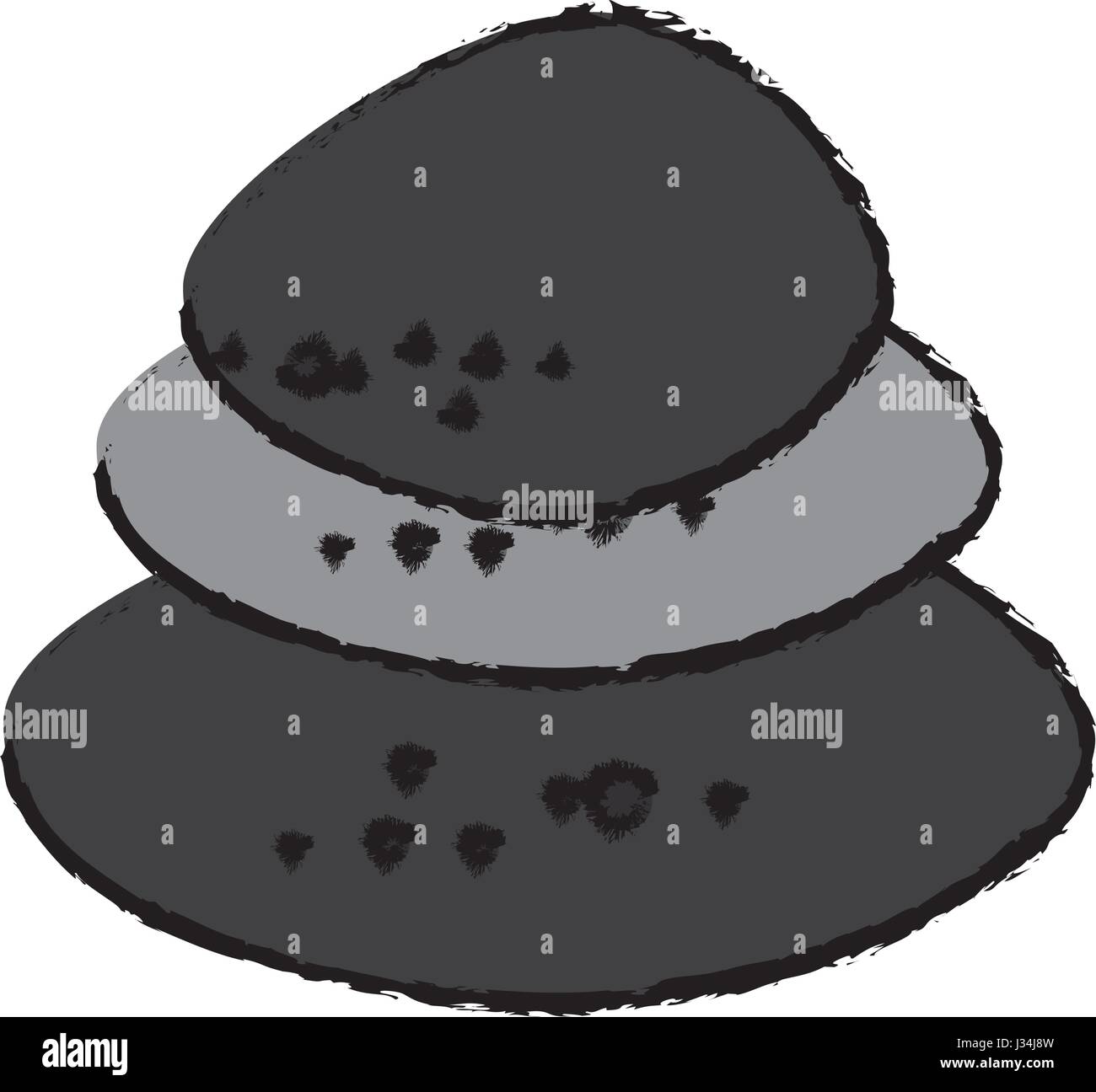 volcanic stones icon Stock Vector Image & Art - Alamy