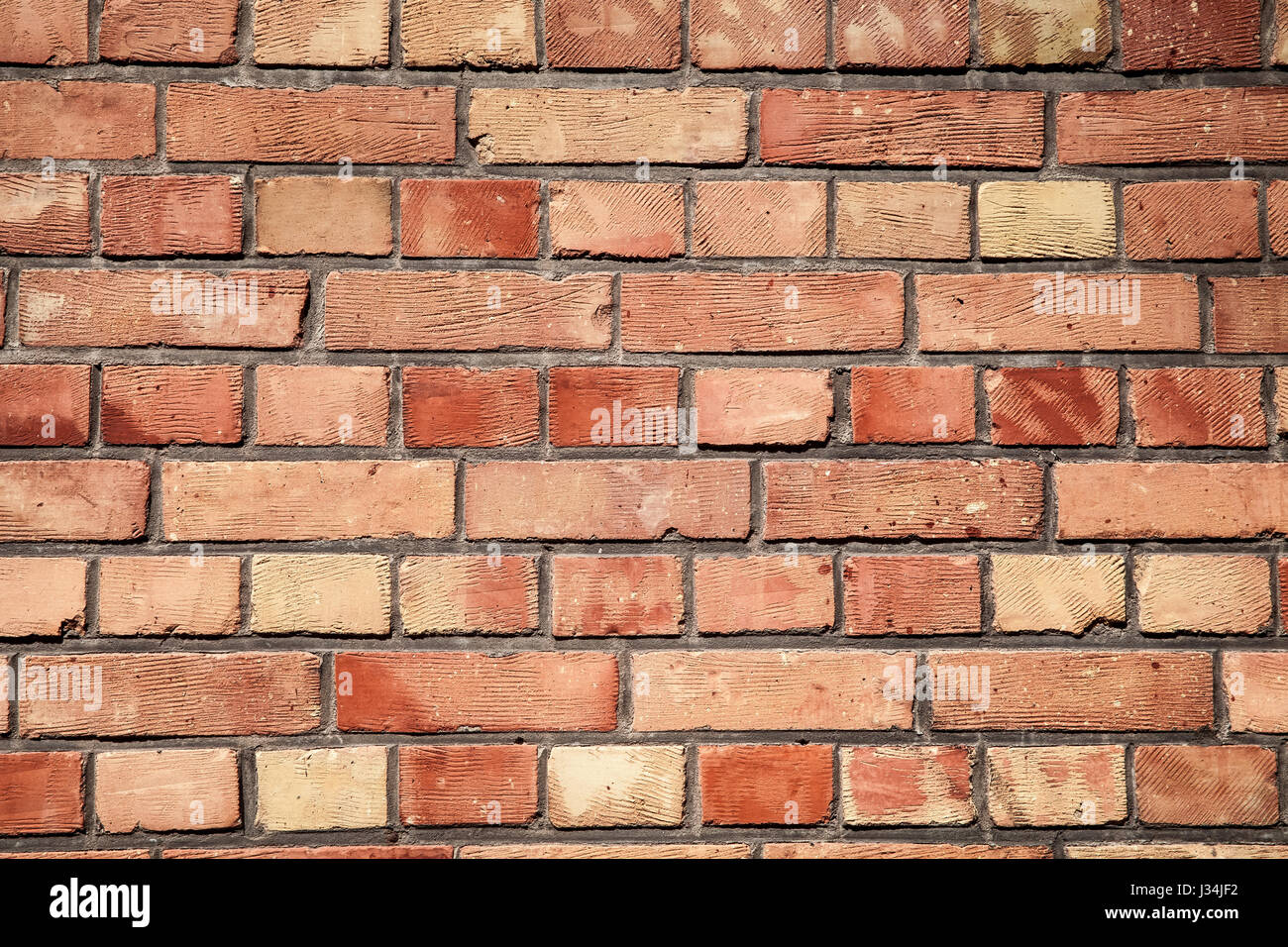 Background of red bricks Stock Photo - Alamy