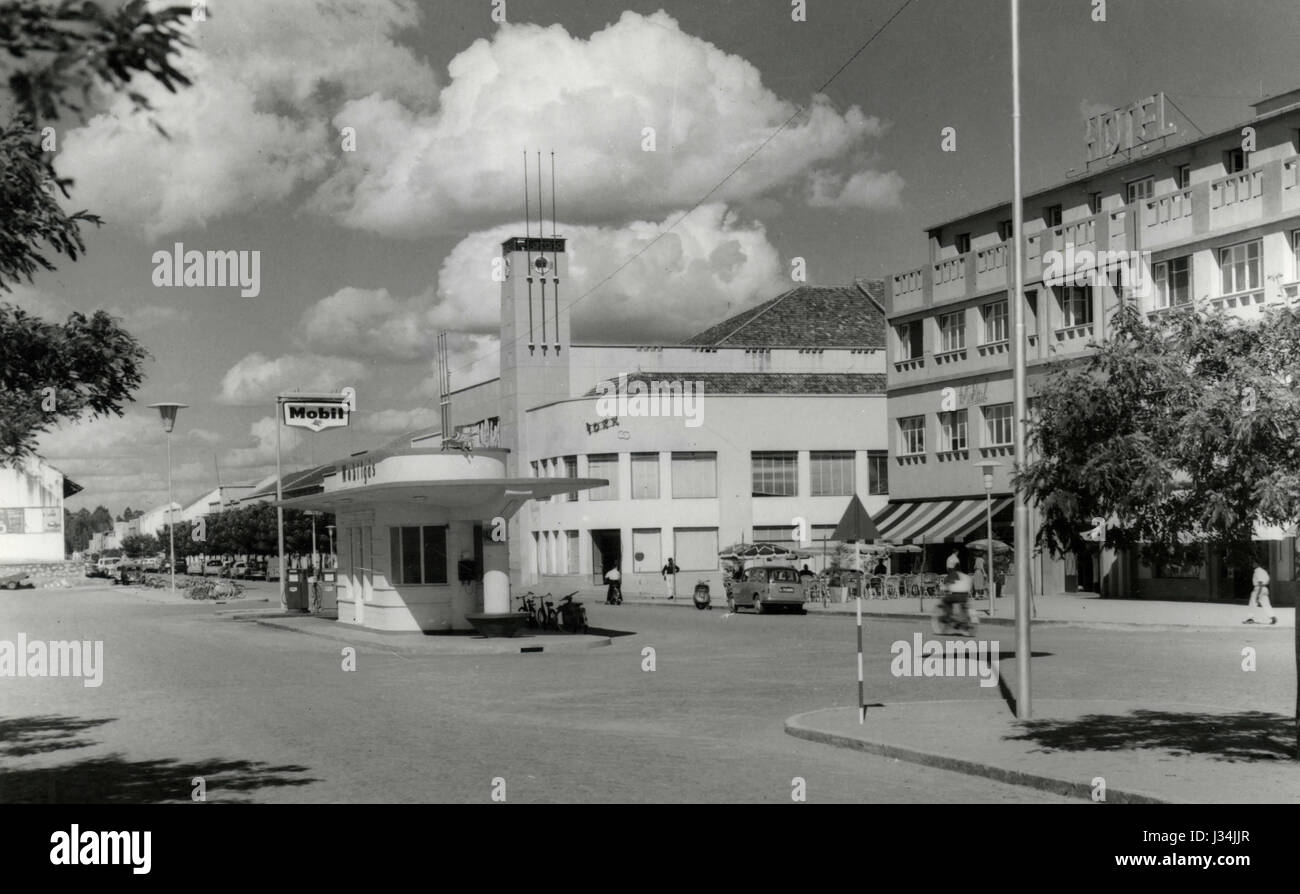 October 5 St., Nova Lisboa or Huambro, Angola 1960s Stock Photo - Alamy