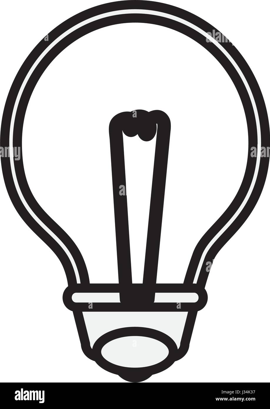 bulb light icon Stock Vector Image & Art - Alamy