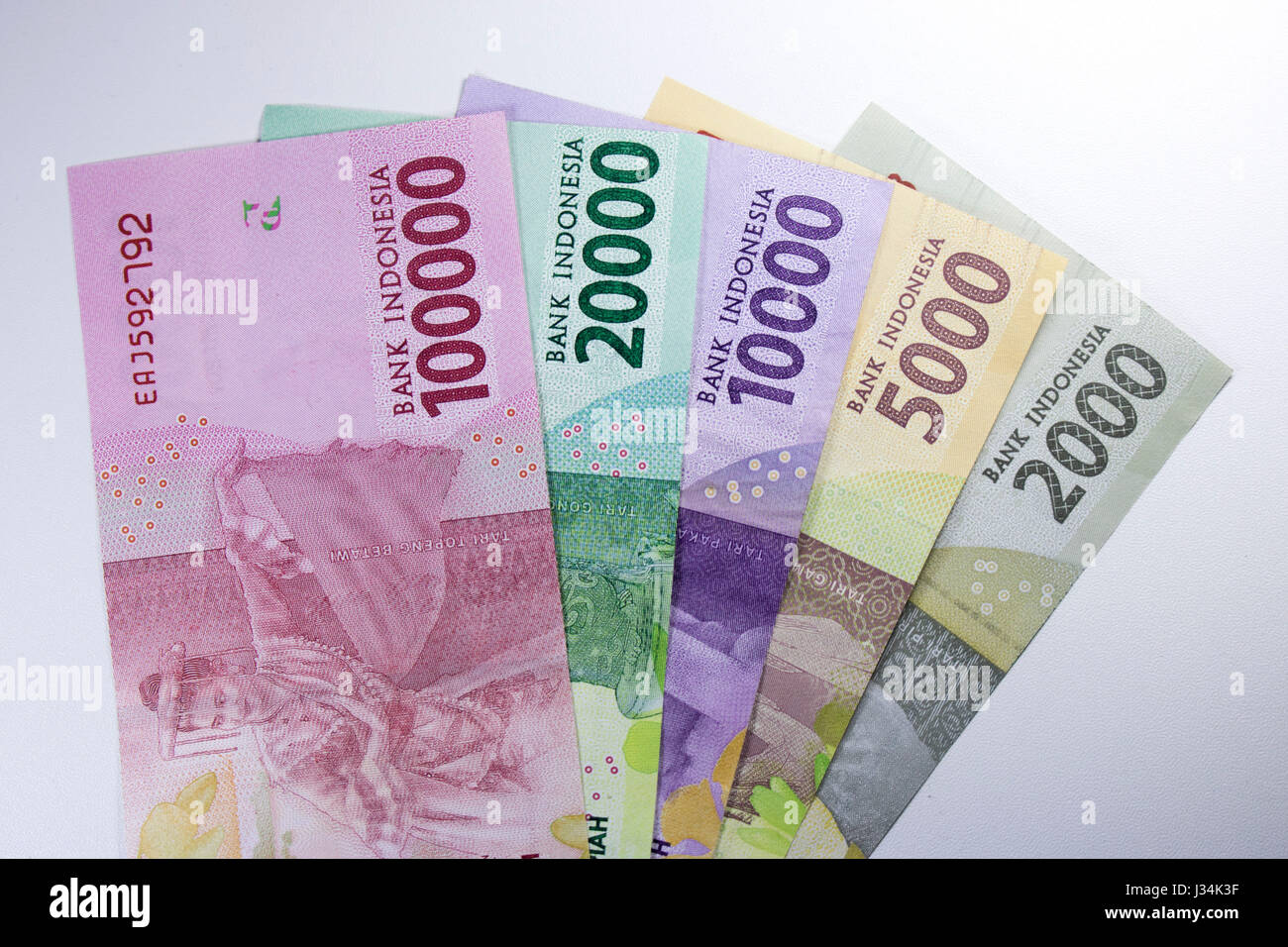 new rupiah money indonesia currency cash finance payment Stock Photo ...