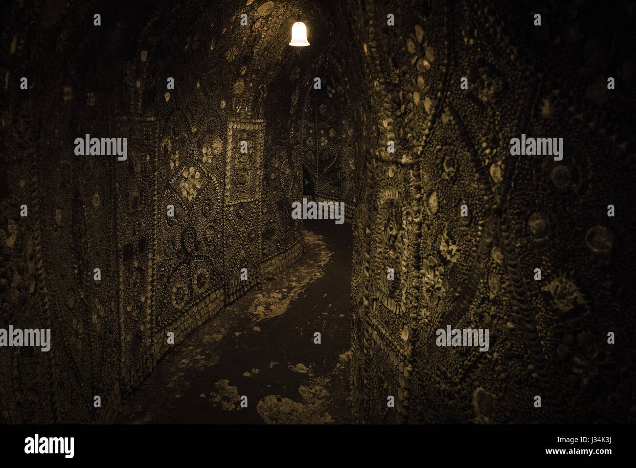 The Shell Grotto in Margate, Kent Stock Photo - Alamy