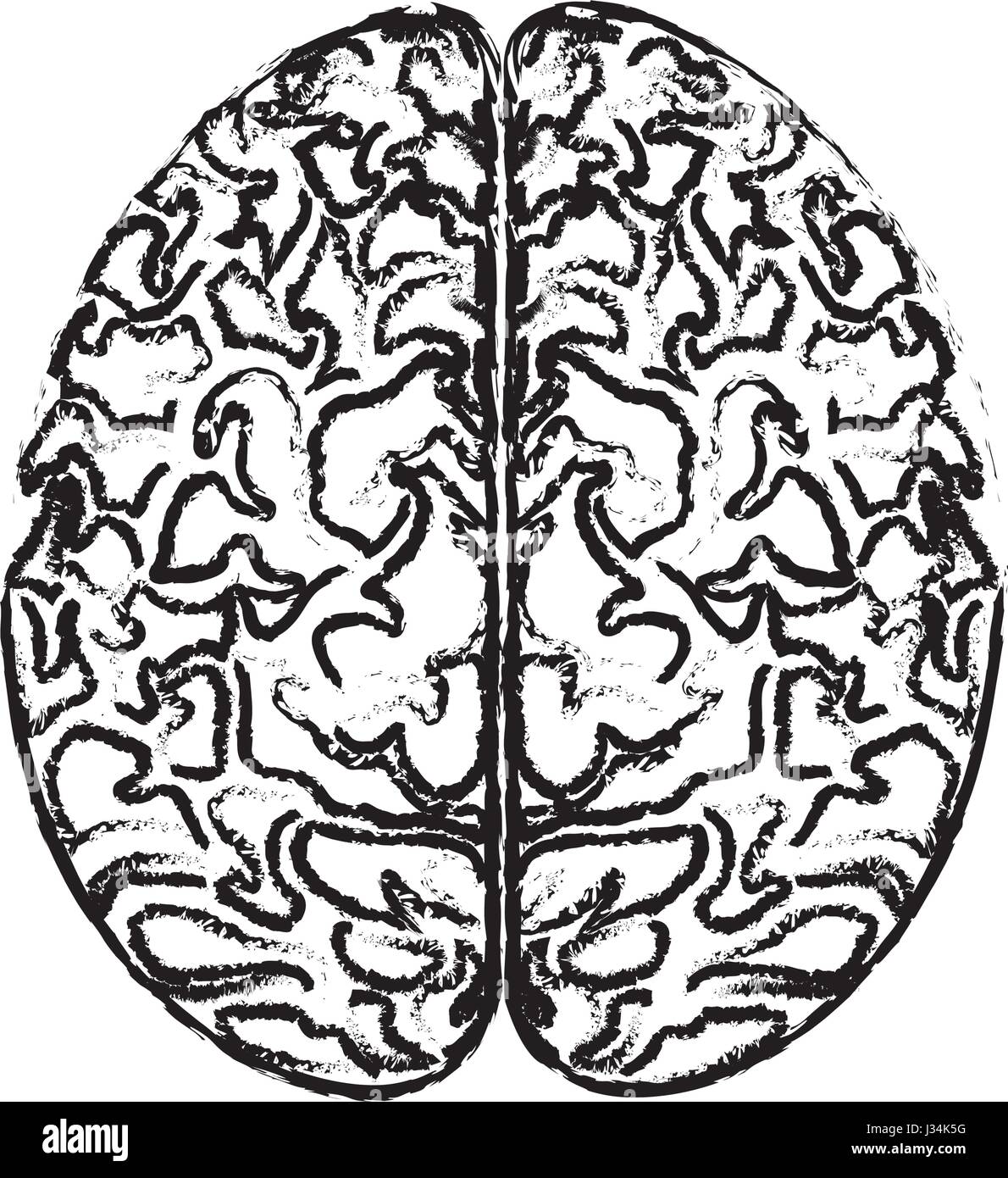 Human brain design Stock Vector Image & Art - Alamy