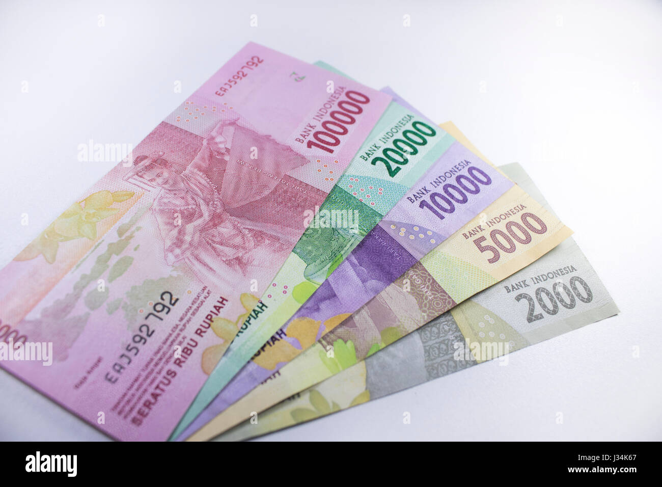 new rupiah money indonesia currency cash finance payment Stock Photo ...