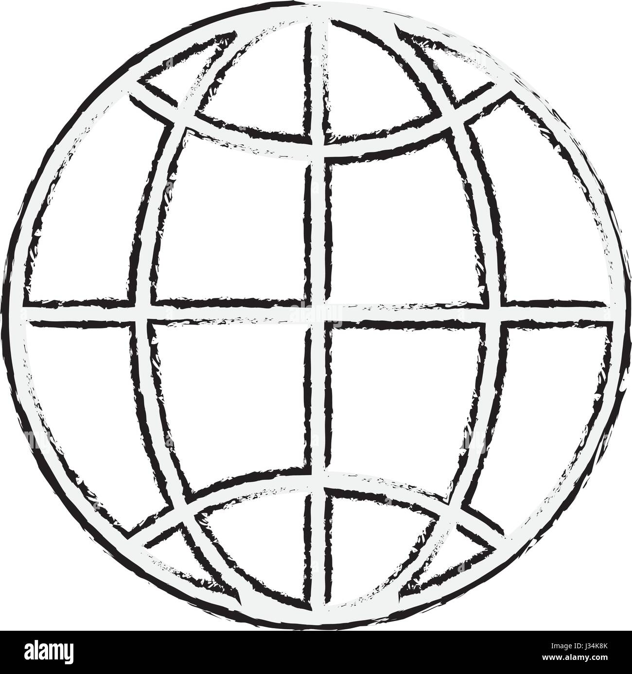 global connection sphere icon Stock Vector Image & Art - Alamy