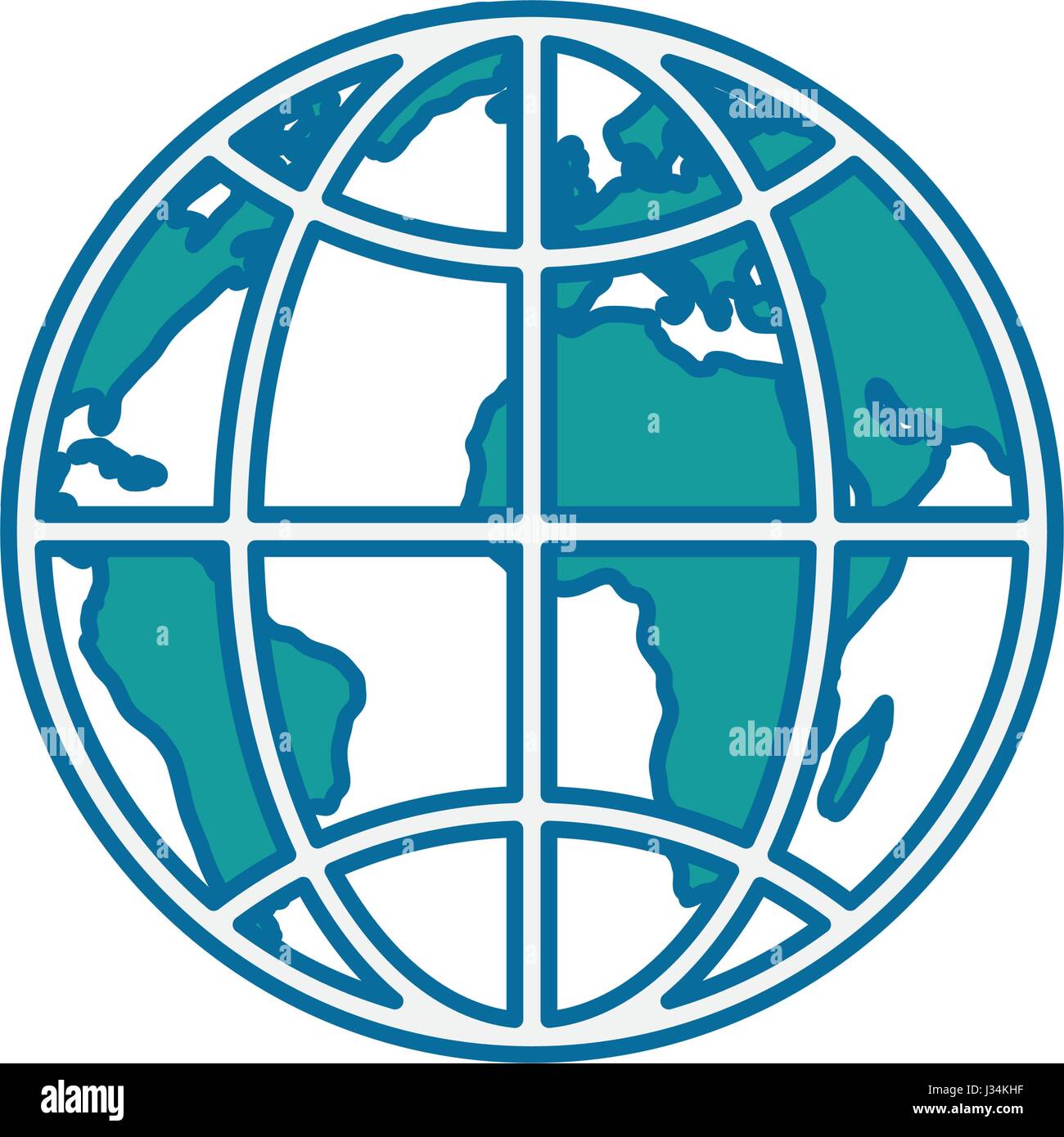 earth planet icon Stock Vector Image & Art - Alamy