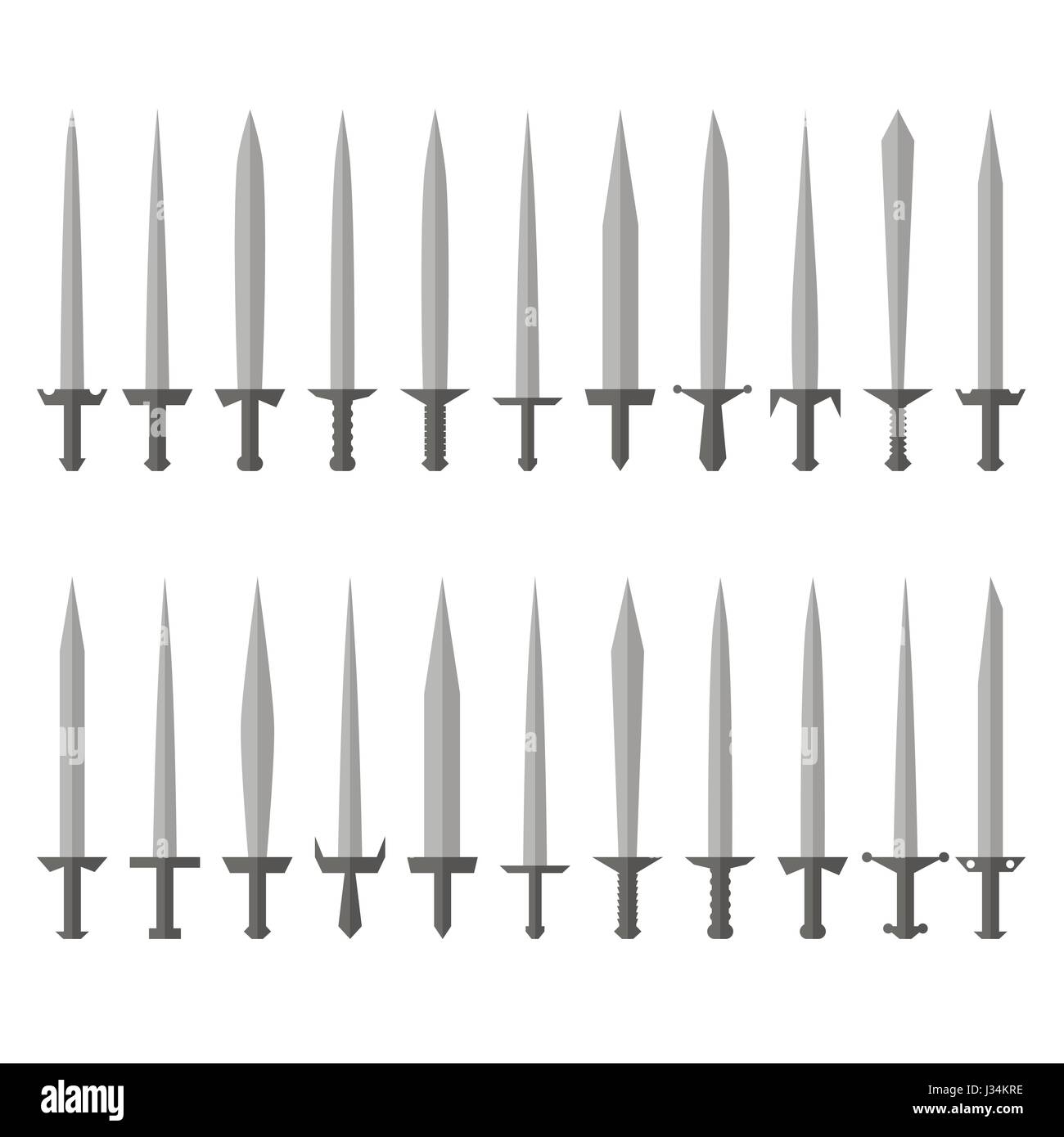 Silver Sword High Resolution Stock Photography and Images - Alamy