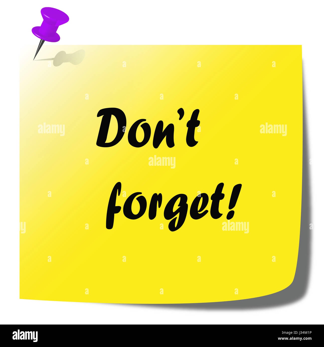 Memory forget remind hi-res stock photography and images - Alamy